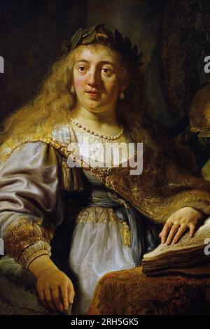 Minerva in Her Study, Rembrandt, 1635, The Leiden Collection Stock ...