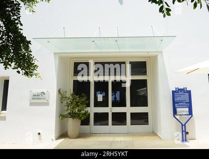 Hannah Senesh House and museum in Kibbutz Sdot Yam, Israel Stock Photo ...