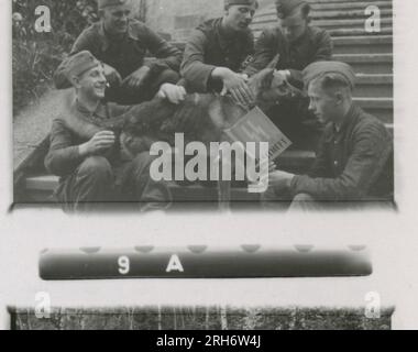 Reconnaissance patrol of the Waffen-SS in Russia, 1941 Stock Photo - Alamy