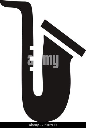 jazz label with saxophone icon Stock Vector Image & Art - Alamy