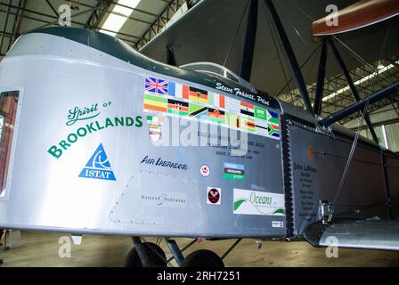 Vickers Vimy FB 27A bomber plane with Fiat engines, WW1 Stock Photo - Alamy