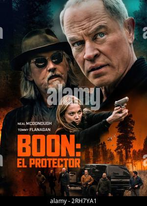 BOON, from left: Christiane Seidel, Neal McDonough, 2022. © Cinedigm ...