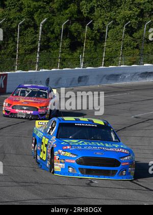 INDIANAPOLIS, IN - AUGUST 11: Greg Van Alst (35) Ford Fusion passes ...