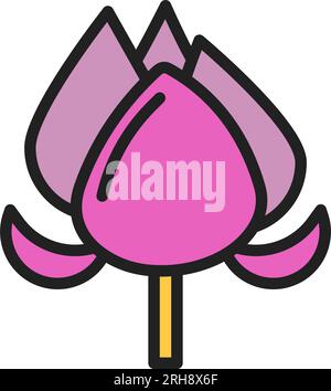 Peony Icon Image Stock Vector Image & Art - Alamy