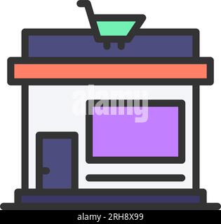 Reatil Store Icon Image Stock Vector Image & Art - Alamy