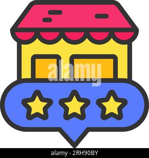 Store Review Icon Image Stock Vector Image & Art - Alamy