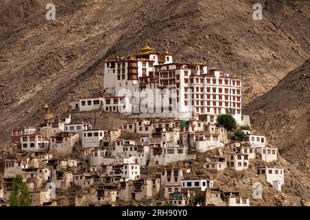 India, Ladakh, Chemrey, hilltop Buddhist Gompa Stock Photo - Alamy