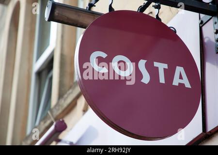 Costa Sign in Bristol Stock Photo - Alamy