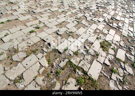 brick paved ground ancient chinese architecture Stock Photo - Alamy