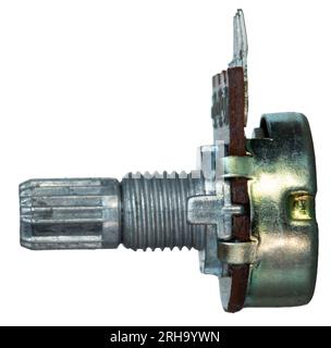 Variable Resistor rheostat isolated Stock Photo - Alamy