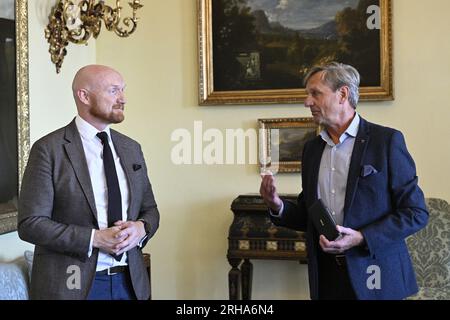 Prague, Cr. 15th Aug, 2023. Former modern pentathlete and later coach ...