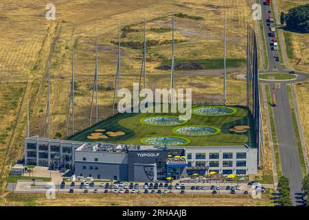 Aerial view, Topgolf course in Westfield Centro shopping center, Neue ...
