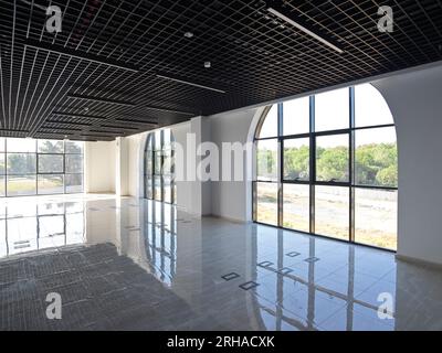 empty hall. photoshoot of the interior of a corporate building ...
