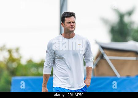 Los Angeles Chargers passing game coordinator Marcus Brady heads to the ...