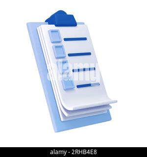 Blue task management to do check list, work project plan concept, fast ...