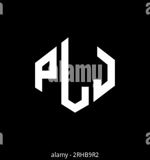 PLI letter logo design with polygon shape. PLI polygon and cube shape ...