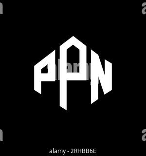 PPM letter logo design with polygon shape. PPM polygon and cube shape ...