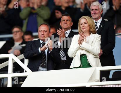 Derby County owner David Clowes ahead of the Sky Bet Championship match ...