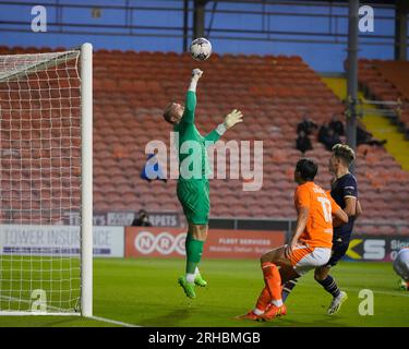 Connor Ripley #1 of Port Vale during the Carabao Cup Quarter Final ...