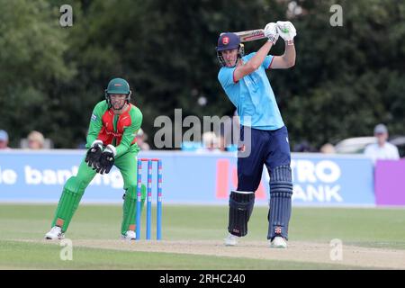 Beau Webster in batting action for Essex during Essex Eagles vs Surrey ...