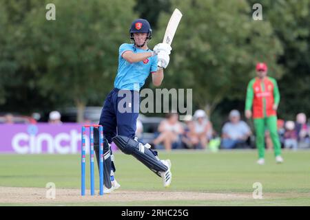 Charlie Allison in batting action for Essex during Essex Eagles vs ...