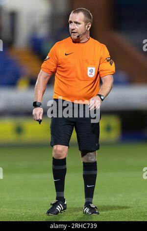 Referee Lee Swabey during the Sky Bet League One match at The Brick ...