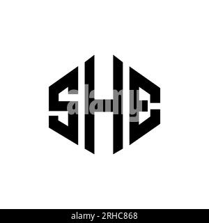 SHE Letter Logo, Alphabet S H E Hexagon Shape Vector Icon Template ...