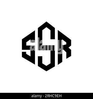 SSR letter logo design with polygon shape. SSR polygon and cube shape ...