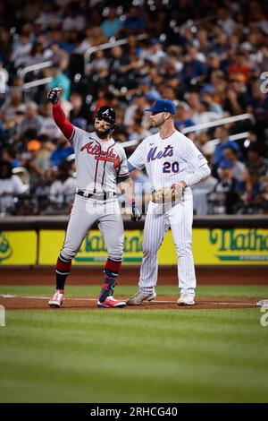 New York Mets' Kevin Pillar during the sixth inning of a baseball game ...