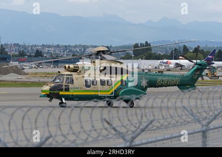 Los Angeles County Sheriffs Helicopter at the 2013 Motor4toys event in ...