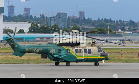 Los Angeles County Sheriffs Helicopter at the 2013 Motor4toys event in ...