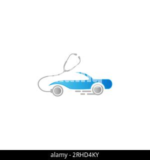 medical car logo , automotive clinic logo, car logo unique and creative ...