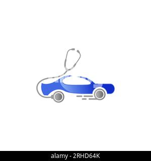 medical car logo , automotive clinic logo, car logo unique and creative ...