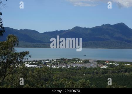 View to Hinchinbrook Island from Cardwell Queensland Australia Stock ...