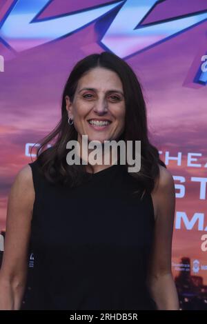 Pam Abdy, chairperson and CEO of Warner Bros. Film Group, poses at a ...