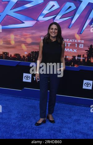 Pam Abdy, chairperson and CEO of Warner Bros. Film Group, poses at a ...