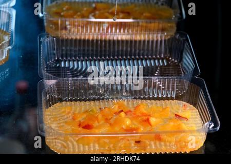 using gelatin for healthy joints in home cooking food . pour several ...