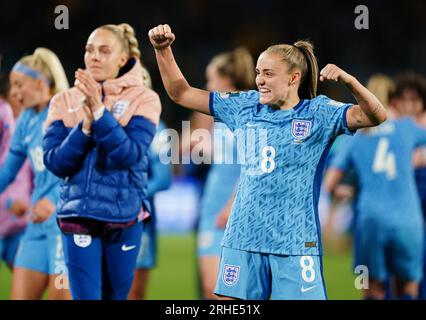 England's Georgia Stanway celebrates after scoring her side's second ...
