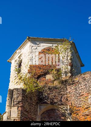 Ruined Chapel, at the Holy Ghost Cemetery, Basingstoke, Hampshire ...
