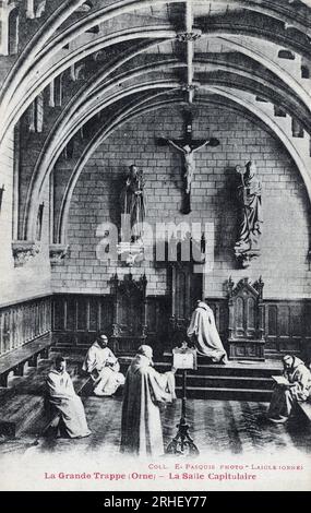 Notre-Dame de la Trappe trappist abbey, Soligny-la-Trappe, France ...
