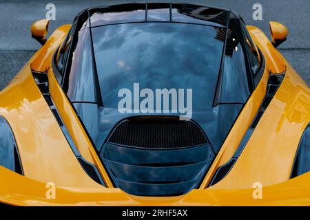 McLaren 720S supercar rear detail Stock Photo - Alamy