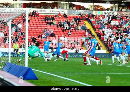 Peterborough United goalkeeper Nicholas Bilokapic during the Sky Bet ...