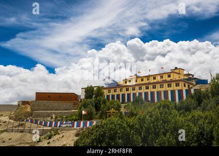 Namgyal Gompa Monastery in Desert of Lo Manthang of Upper Mustang in ...
