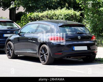 Volkswagen Scirocco sport compact hatchback car, Hungary, Magyarország ...