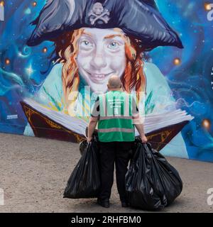 Edinburgh, UK. 15th August, 2023. Author, Philosopher and Cognitive ...