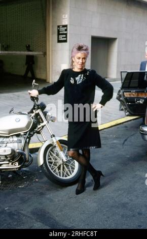 Pop Swedish singer Frida, also known as Anni-Frid Lyngstad, an original ...