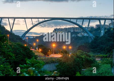 The Viaduct Bisantis, also called Ponte Morandi was designed by Eng ...