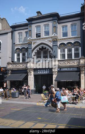 St. Mary Street, Cardiff City, Wales, United Kingdom, Great Britain ...