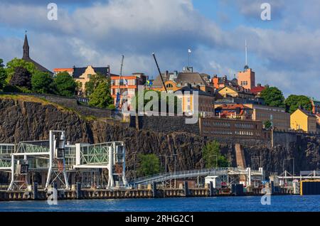 Ferry Terminal, Sodermalm District, Stockholm, Sweden, Scandinavia ...