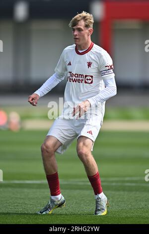 Toby Collyer Of Manchester United U21. - Chelsea U21 v Manchester ...